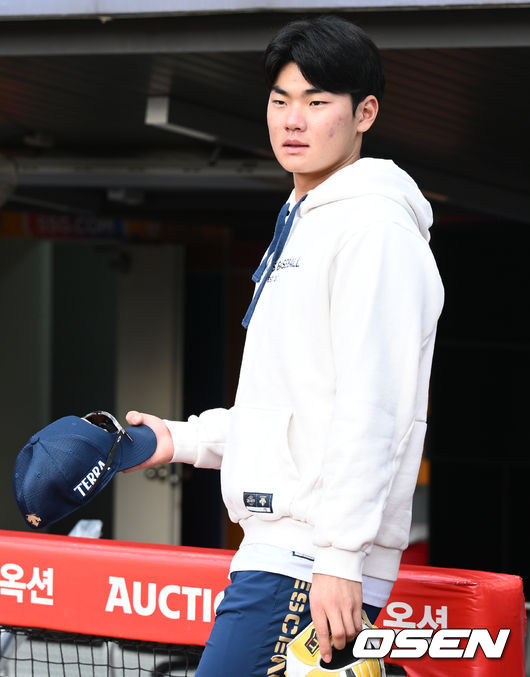 [사진]김주원, '준PO 2차전도 맹활약 기대하세요'::스포탈코리아