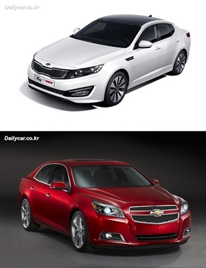 중형車 시장의 반격..K5 ′부활′..′말리부′ 도전장 - OSEN