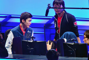 [사진]롤드컵 결승-SKT 페이커 이상혁,'한세트만 더 이기자!' - OSEN