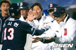 [KS1] '첫 승‘ 김진욱, “기대를 현실로 이끈 선수들 대단” - OSEN