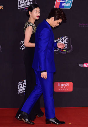 [사진]오연서-김지훈,'함께 마마 찾았어요'(2014 MAMA) - OSEN