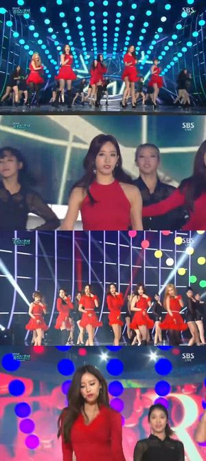 티아라, 춤 안추고 못배겨..'롤리폴리+러비더비'[SBS 가요대전] - OSEN