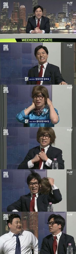 [美친TV] 'SNL7' 정상훈, 방송사고 막은 美친 순발력 - OSEN