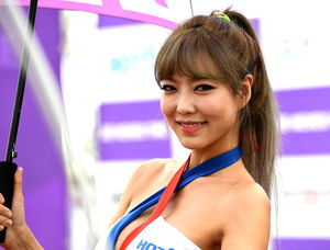 [사진] 넥센스피드레이싱 5R, 모델 강이나 "눈빛으로 말해요" - OSEN