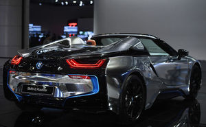 [사진]BMW i8 로드스터,'눈부신 뒤태'(2019 서울모터쇼) - OSEN