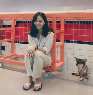 윤승아, 꾸미지 않은 민낯에도 모태 러블리 매력(ft.댕댕이) [★SHOT!] - OSEN