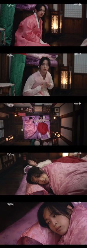 '녹두전' 장동윤, 옷 갈아입는 동동주에 깜짝! "아무데서나 벗지마라" [Oh!쎈 리뷰] - OSEN