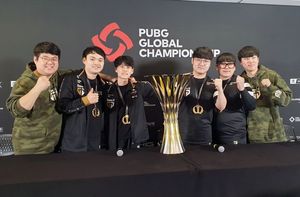 [PGC] ‘배틀그라운드 세계 챔피언’ 젠지, 상금 27억 원 획득 - OSEN