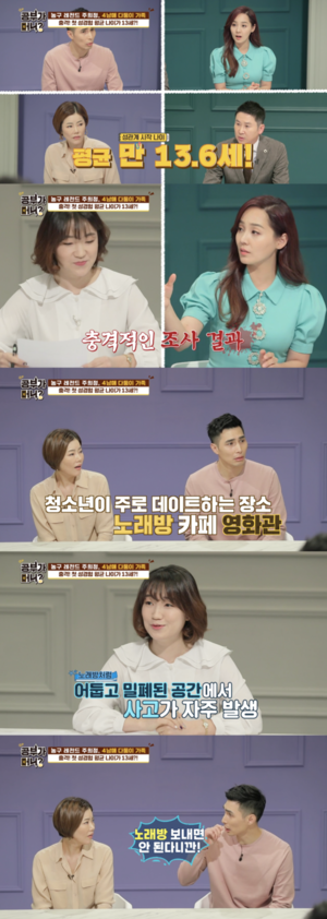 ‘공부가 머니’, 청소년 첫 성관계 나이 13.6세 ‘충격’..“어둡고 밀폐된 노래방서”[어저께TV] - OSEN