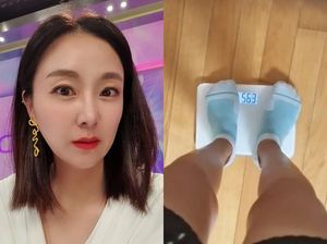 "스텝퍼+식단" '박준형♥' 김지혜, 60kg→56.5kg 다이어트 근황..모델 몸매 코앞 [종합] - OSEN