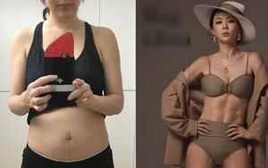 안선영, 뱃살 통통→11kg 감량 후 명품 복근.. 충격 비교 사진에 “같은 분 맞죠?” - OSEN