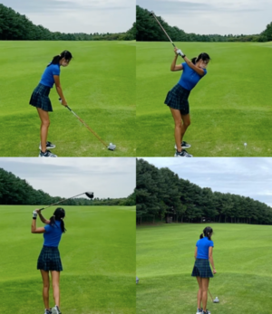 '75kg→52kg' 김빈우, 골프채 만한 얇은 팔뚝으로 운동하다 날아갈 듯 - OSEN