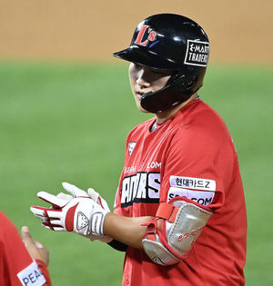 [사진]역전타 김찬형,'내가 SSG 해결사' - OSEN
