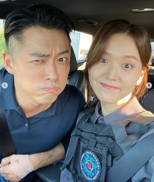 남궁민X김지은, 장난기 넘치는 투샷..사진만 봐도 느껴지는 케미[★SHOT!] - OSEN