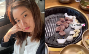 김빈우, '173cm 54kg' 유지 가능해? ···'깜짝' 놀랄 아침 밥상 - OSEN