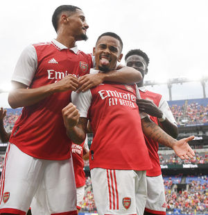 '제주스 1G 1AS' 아스날, 에버튼 2-0 제압...프리시즌 2연승 - OSEN