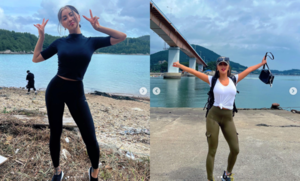 넉스는 좋겠다..♥리헤이, 환상 레깅스핏(ft.안다행) [★SHOT!] - OSEN