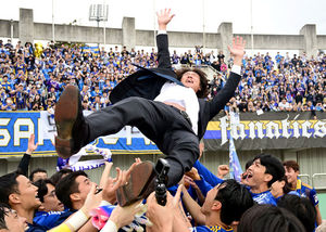 하늘로 '날아올라' 홍명보 감독 '찐행복' [김성락의 Knock Knock] - OSEN