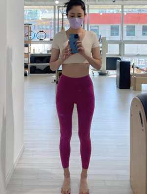 장가현, '173cm에 55kg' 도 불만족? "필라테스 1일차" - OSEN