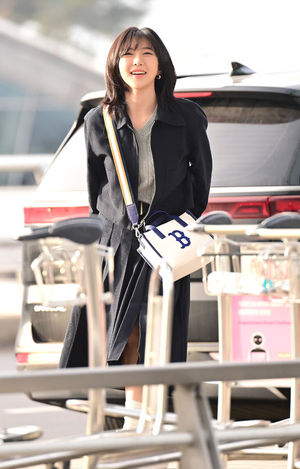 [사진]출국하는 주현영, '멀리서도 빛나는 미모' - OSEN