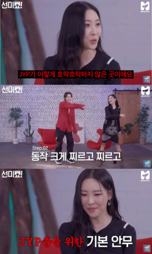 '탈JYP' 뱀뱀 "기본안무 통과만 1년 걸려"‥선미 "난 통과 못하고 데뷔" - OSEN