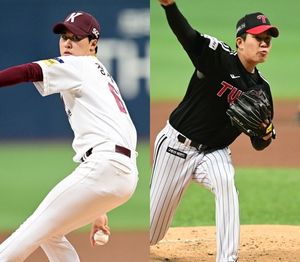 155km 9억팔 vs 152km 2억팔, 21드래프트 동기 맞대결 승자는 2억팔 [오!쎈 고척] - OSEN