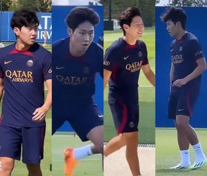 '빨리 카메라 켜!' PSG, '주전 가능성↑' 이강인에 진심이다.. LEE 적응기 '실시간'으로 전달 - OSEN