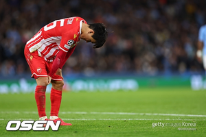 '빛이 나는 솔로' 황인범, 맨시티 상대 UCL 데뷔전서 선제골 기점+전진패스 '고군분투' - OSEN