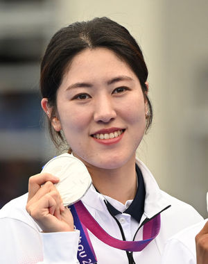 [사진]은메달 소채원,'환하게 빛나는 미소' - OSEN