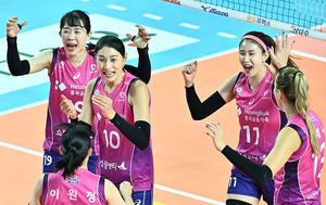 [사진] 환호하는 흥국생명 김수지 - OSEN