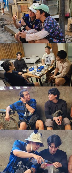 '태계일주3' 기안84X덱스X빠니보틀, 맏형 이시언 만났다 '사자대면' [공식] - OSEN