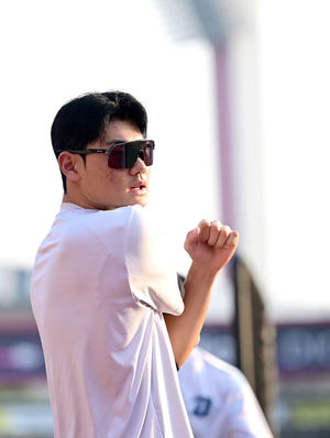 [사진]PO 2차전 준비하는 NC 김주원, '출격 준비 완료' - OSEN