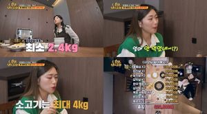 "얼마 안 먹었네?" 히밥+아미 환장의 한우 2.5kg·16인분 먹방 ('토밥') - OSEN