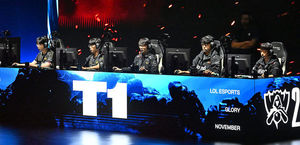 [사진] LOL 월드챔피언십 8강 녹아웃 스테이지 T1 경기 - OSEN