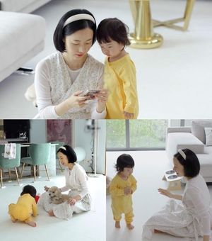 이정현 2살 딸, 연예인 DNA 폭발..스튜디오 뒤집은 댄스 ('편스토랑') - OSEN