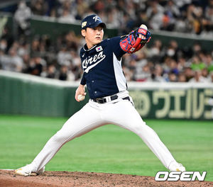 도쿄돔에서 쫄지 않고 152km '쾅'…48홀드 필승조의 타자 도전, 왜 아쉬울 수밖에 없나 - OSEN
