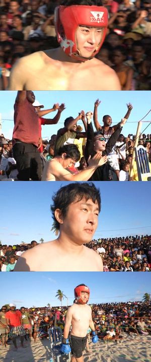 '쌈디 울린' 기안84 첫 복싱 데뷔전..아프리카 격투장 입성(태계일주3) - OSEN