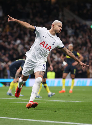 '조롱이야 칭찬이야?' EPL 레전드 "히샬리송 눈치로 헤더 골 넣은 거 같은데? 용감했어" - OSEN