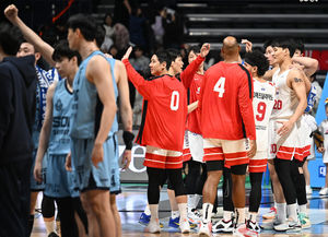 [사진]서울 SK,'소노 잡고 기쁨의 연승' - OSEN