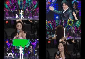 SBS 2023 연예대상 영탁 축하무대, 조우종+오상진과 함께 - OSEN