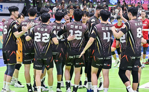 [사진]OK금융그룹,'6연패 이후 3연승 4위 도약' - OSEN