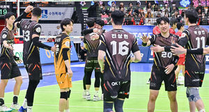 [사진]OK금융그룹,'한국전력 끌어내리고 4위로 점프' - OSEN