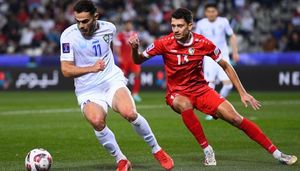 ‘우즈벡 우승후보 아니네’ FIFA 랭킹 91위 시리아와 졸전 끝에 0-0 무승부 - OSEN