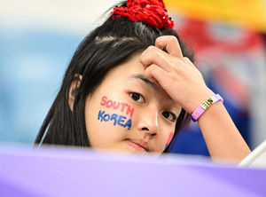 사우디전과 다르다→'붉은 악마' 압도적 응원에도...한국, 허망한 선제 실점[오!쎈 알와크라] - OSEN