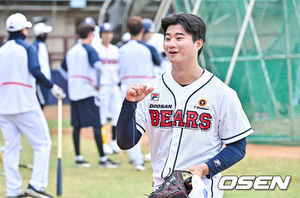 2월인데 151km 실화? 이승엽호 첫 승 투수, 최종 목표는 157km ‘내기까지 걸었다’ [오!쎈 시드니] - OSEN