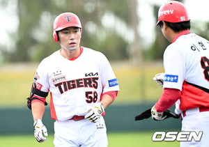 서건창 부활 알린 5연타석 안타, 이의리 2이닝 KKK...KIA, KT에 강우콜드승 [오!쎈 오키나와] - OSEN