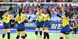 [사진]현대건설, '2차전도 승리로 간다' - OSEN