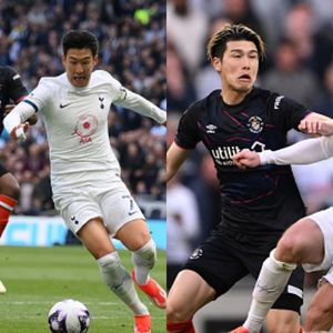 일본 매체 "하시오카, SON에 역전 결승골 허용하며 패배"... 손흥민, 미니 '韓日전' 승자! - OSEN