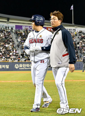 ‘허벅지 통증’ 양의지, 오늘도 못 나온다…월요일까지 사흘 휴식→SSG전 DH 출격 전망 [오!쎈 잠실] - OSEN