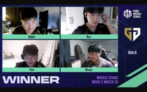 [PWS] '배그 명가의 자존심'...젠지, GNL 따돌리고 2주차 1위 - OSEN